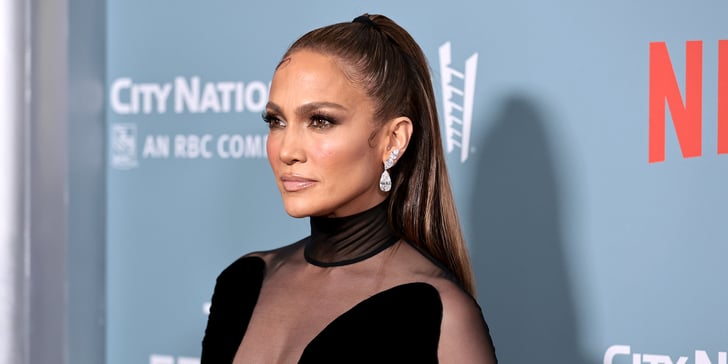 Jennifer Lopez's "J Lo" Initial Nails | POPSUGAR Beauty