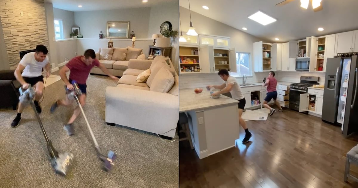 Funny Viral Video of Doing Chores Before Parents Get Home | PS Family
