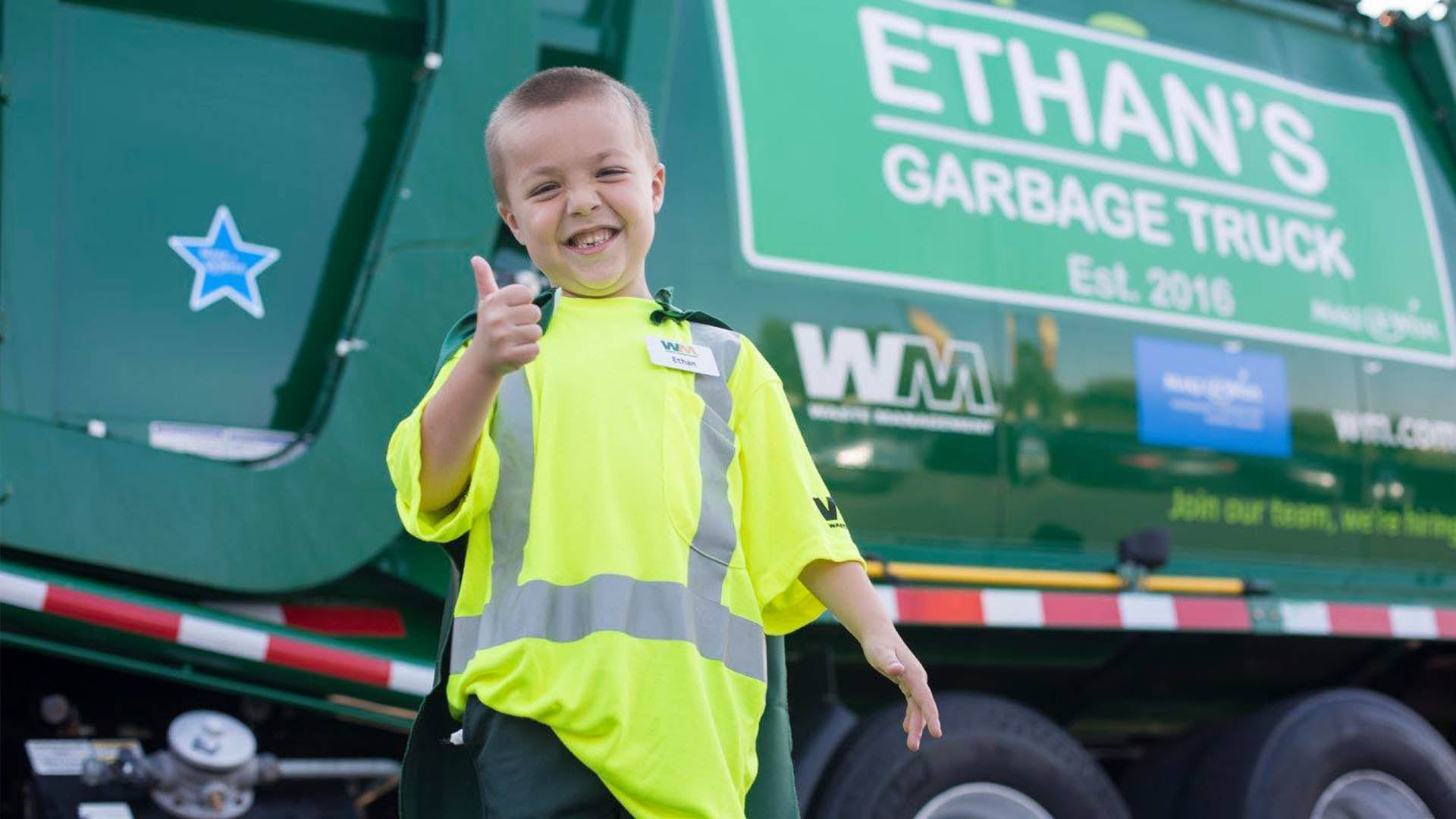 Little Boy's Dream of Becoming a Garbage Man | Video | PS Family