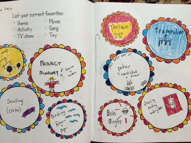 Family Memory Book Examples