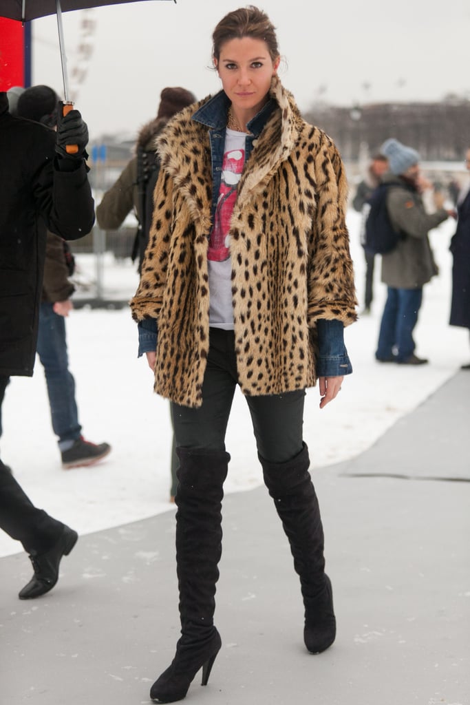 Leopard Coats | POPSUGAR Fashion