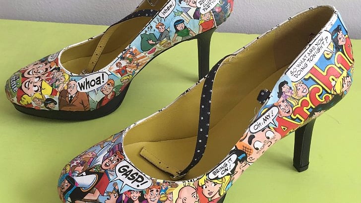 DIY Comic Book Shoes | PS Tech