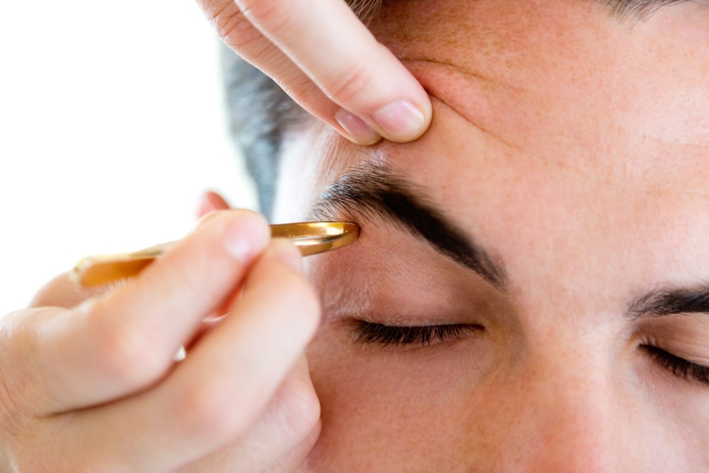 Eyebrow Wax A Man Gets Beautified For Valentine s Day POPSUGAR 