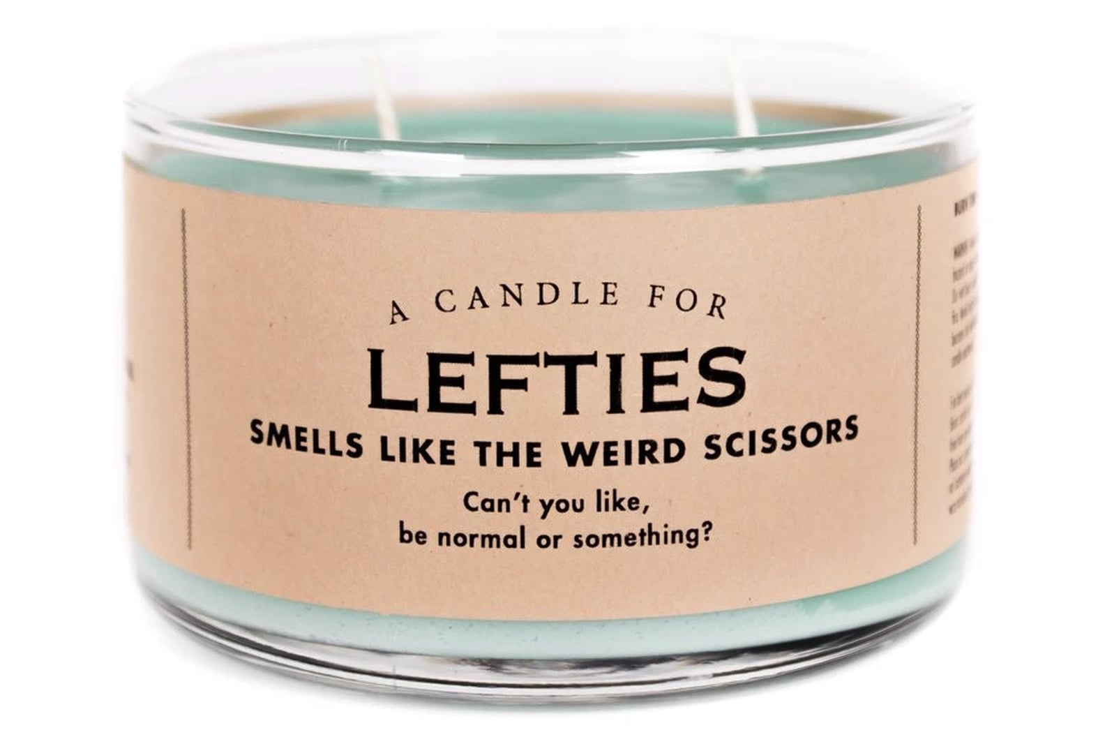 This Candle Hilariously Captures the Struggle For Lefties | PS Home