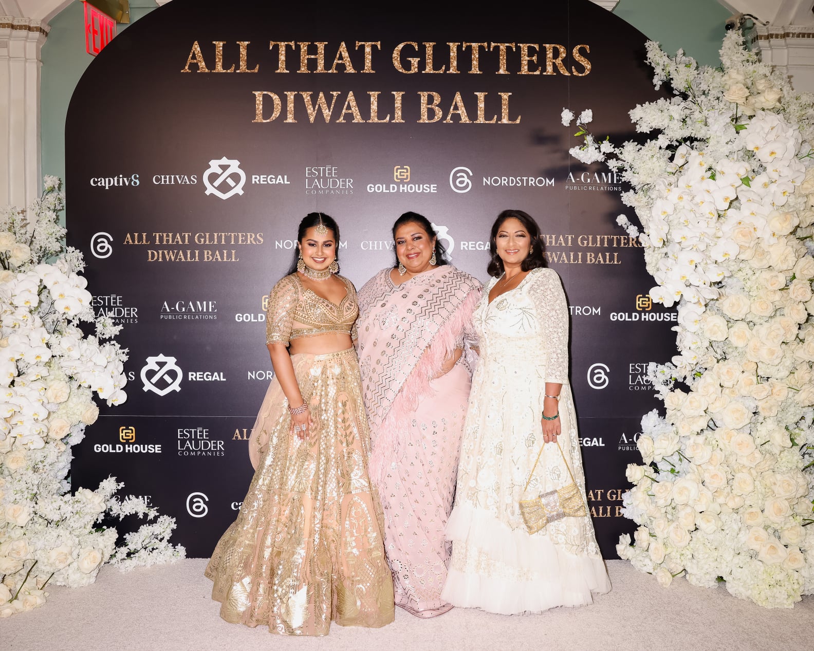 The New York City All That Glitters Diwali Ball Outfits | PS Fashion