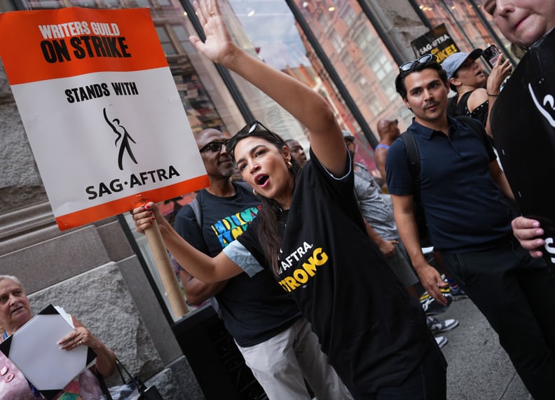 Celebrities Supporting 2023 Writers' and Actors' Strikes | POPSUGAR ...