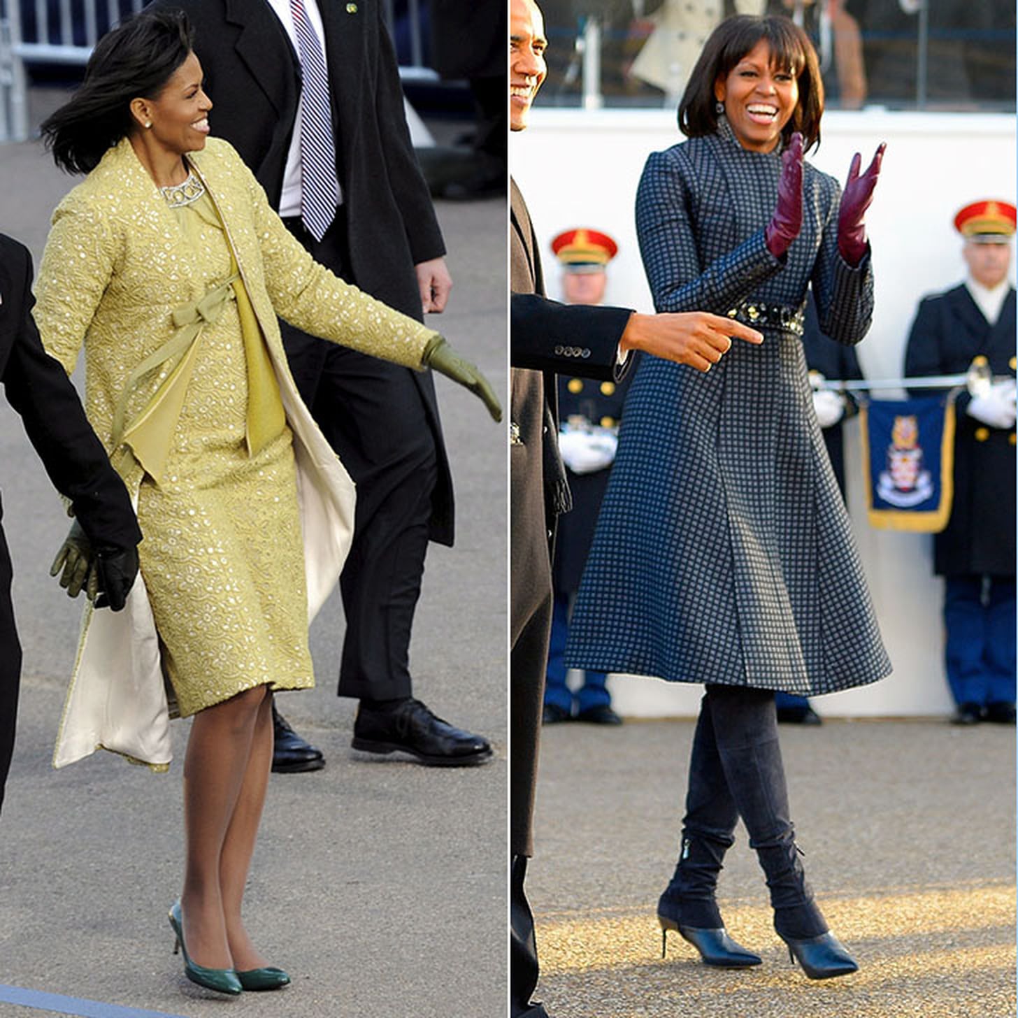See What First Ladies Wore For Inauguration Day | PS Fashion