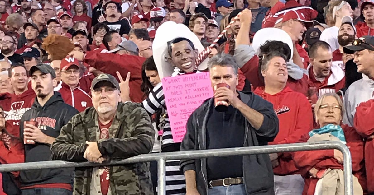 Costume of President Obama in a Noose at Football Game | PS News