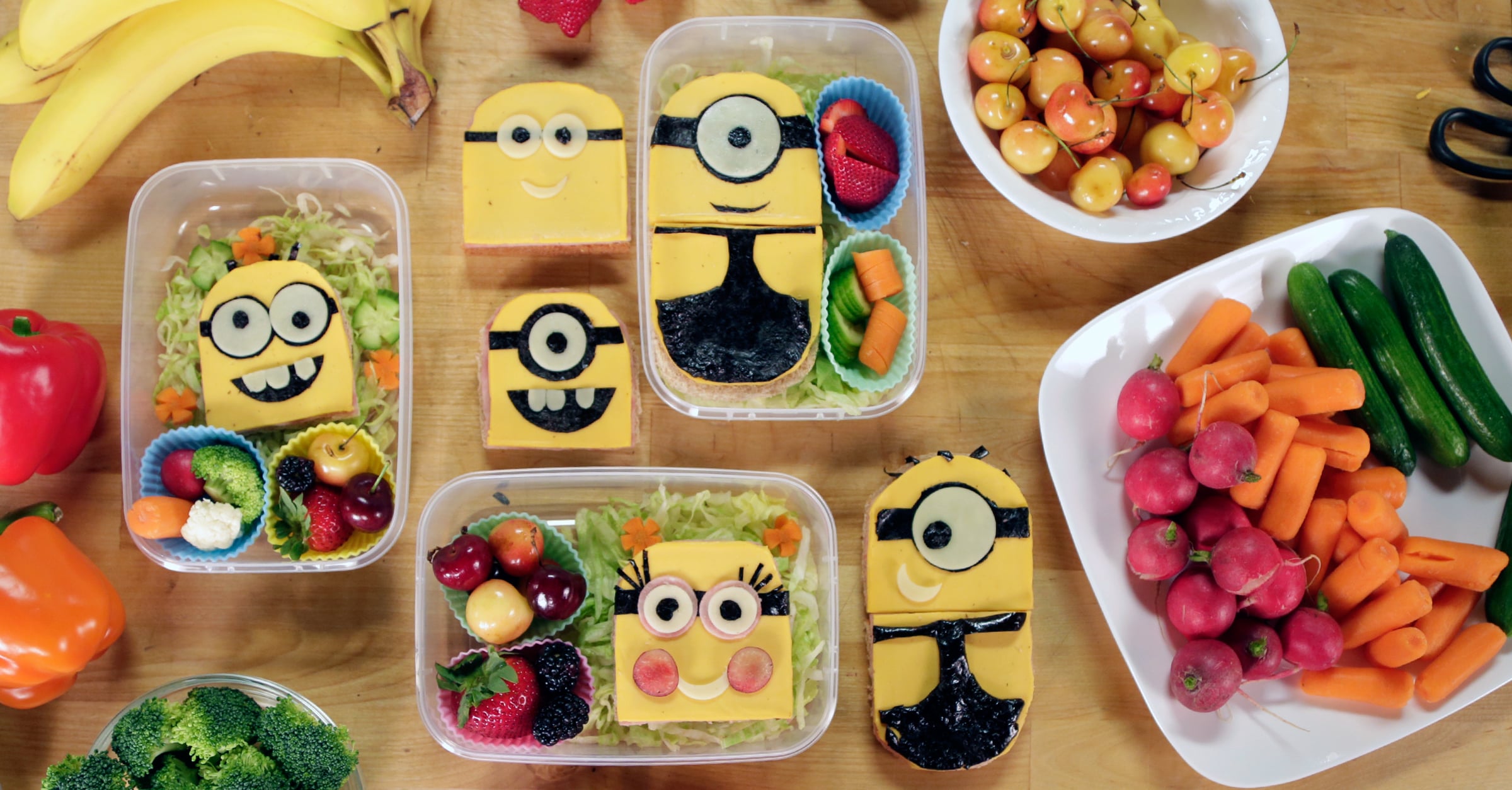 How to Make a Minions Bento Box | PS Food