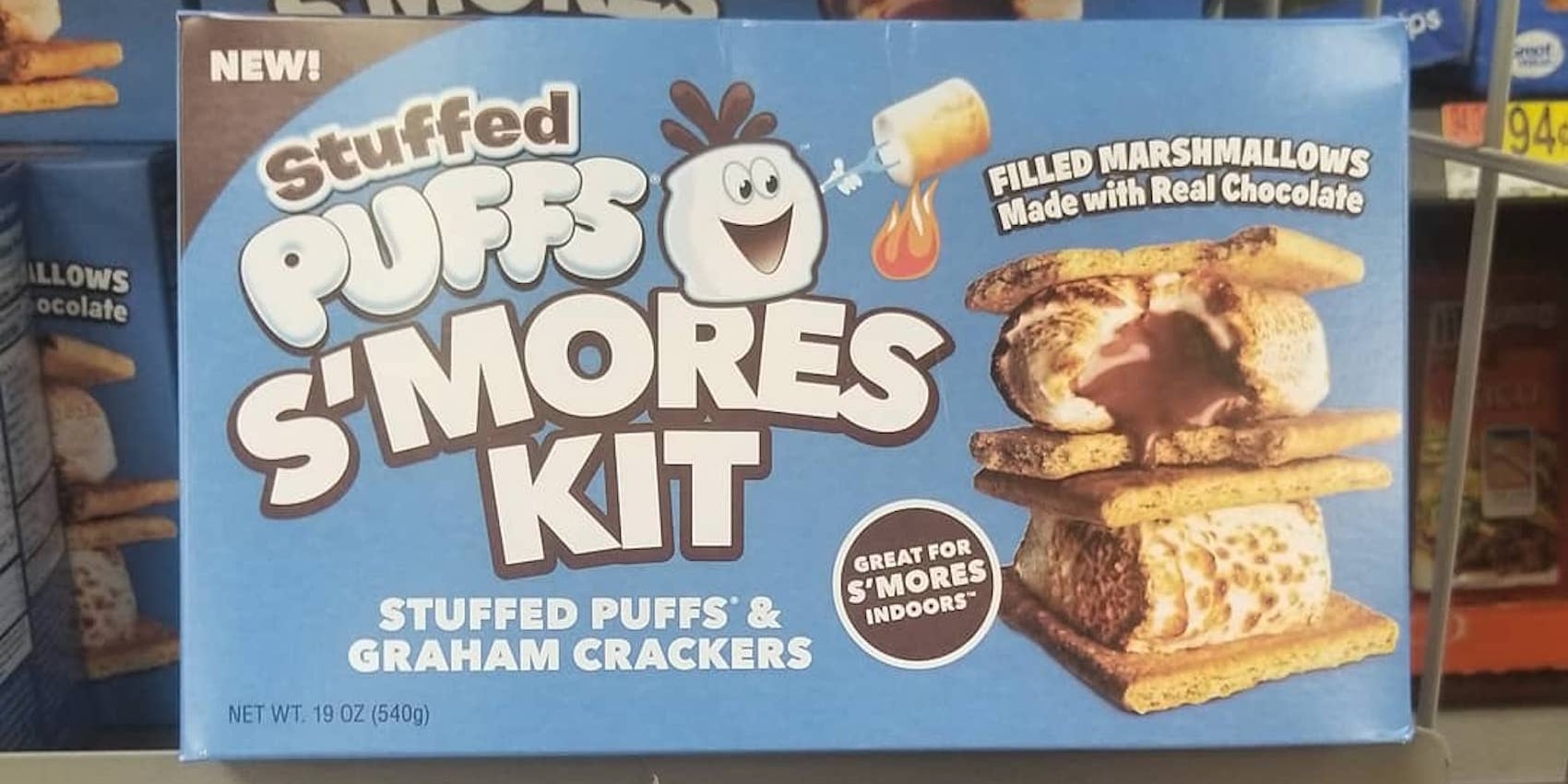 Stuffed Puffs Releases S'mores Kits at Walmart | PS Food