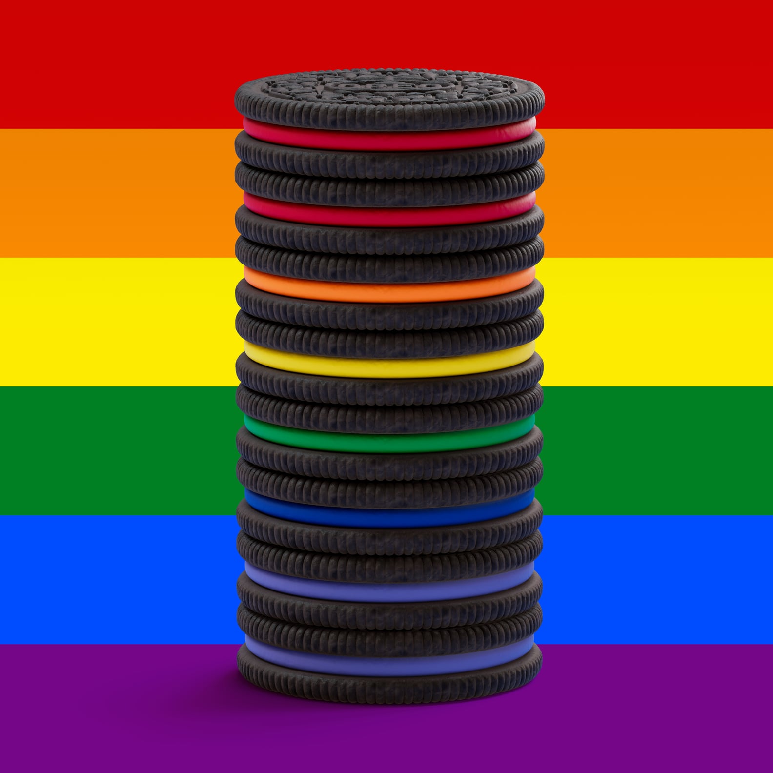 OREOiD Pride Flag Rainbow Cookie Packs 2021 | PS Food
