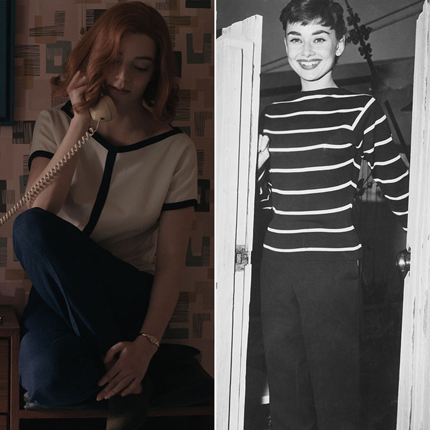 The Queen's Gambit: Beth's Style Is Based on Audrey Hepburn | PS Fashion