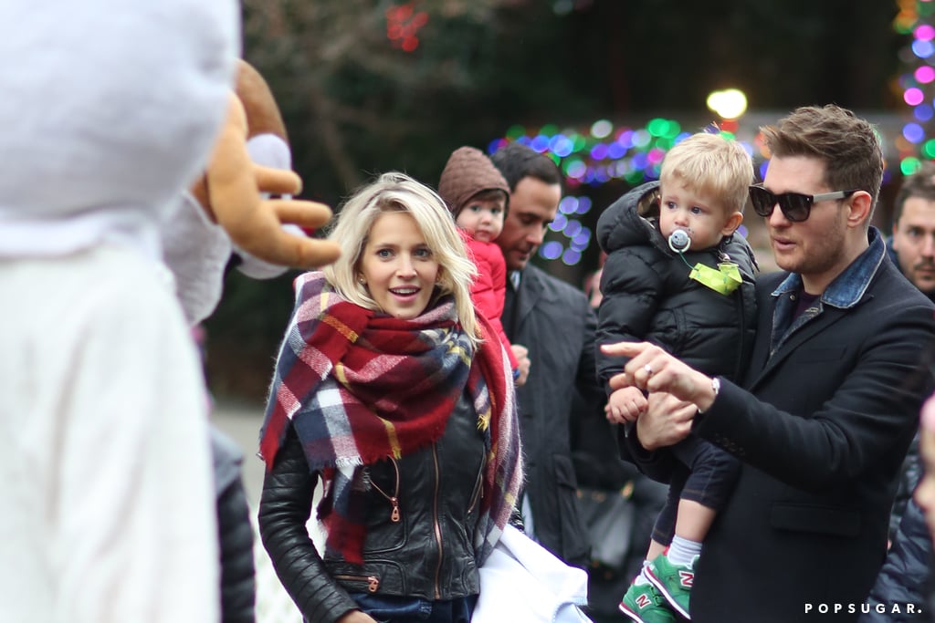 Michael Buble and Family Celebrate Christmas in Vancouver | POPSUGAR ...