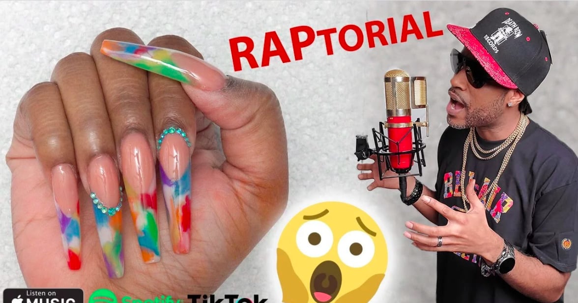 Husband Raps DIY Gel Nail Tutorial Video | PS Beauty