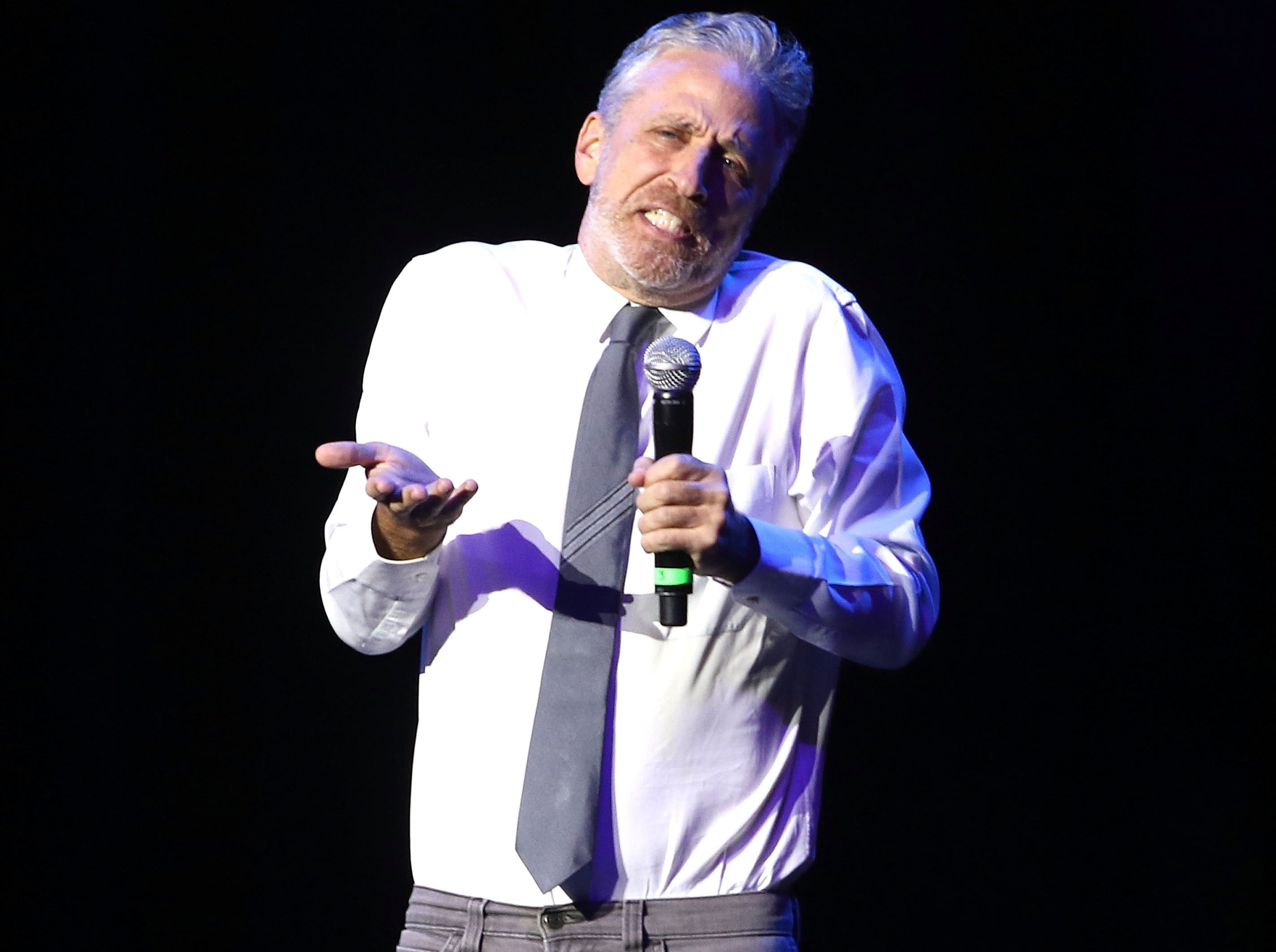 Jon Stewart Talks About Twitter Fight With Donald Trump | PS News