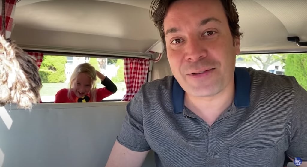 See Pictures of Jimmy Fallon's VW Bus on The Tonight Show | POPSUGAR Home