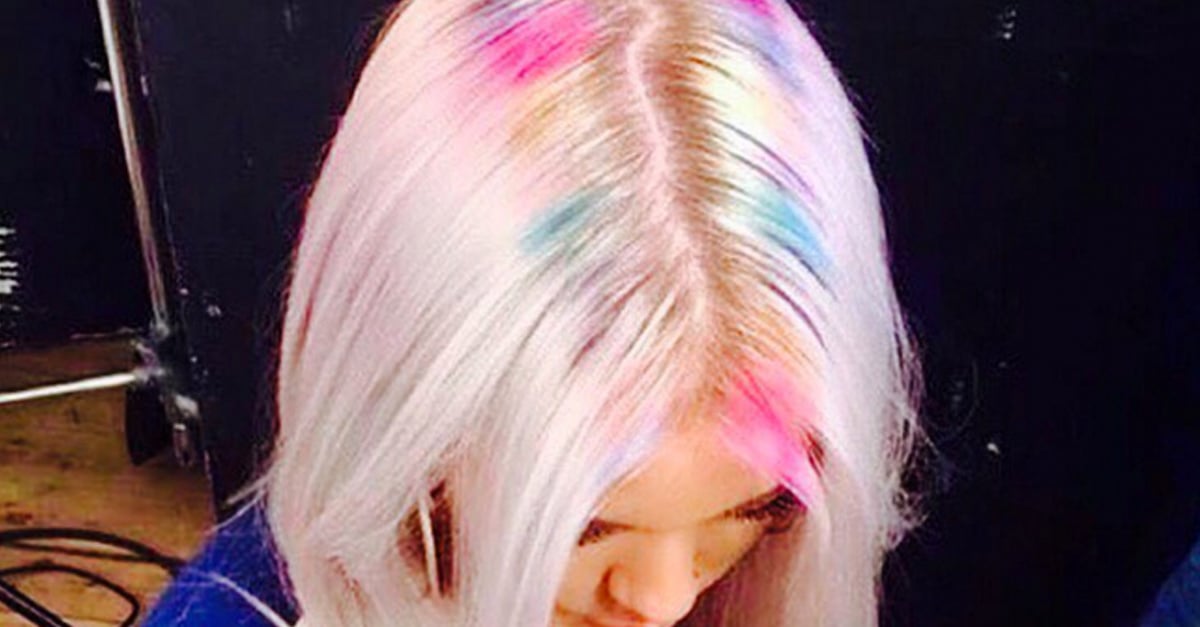 Rainbow Hair Roots | POPSUGAR Beauty