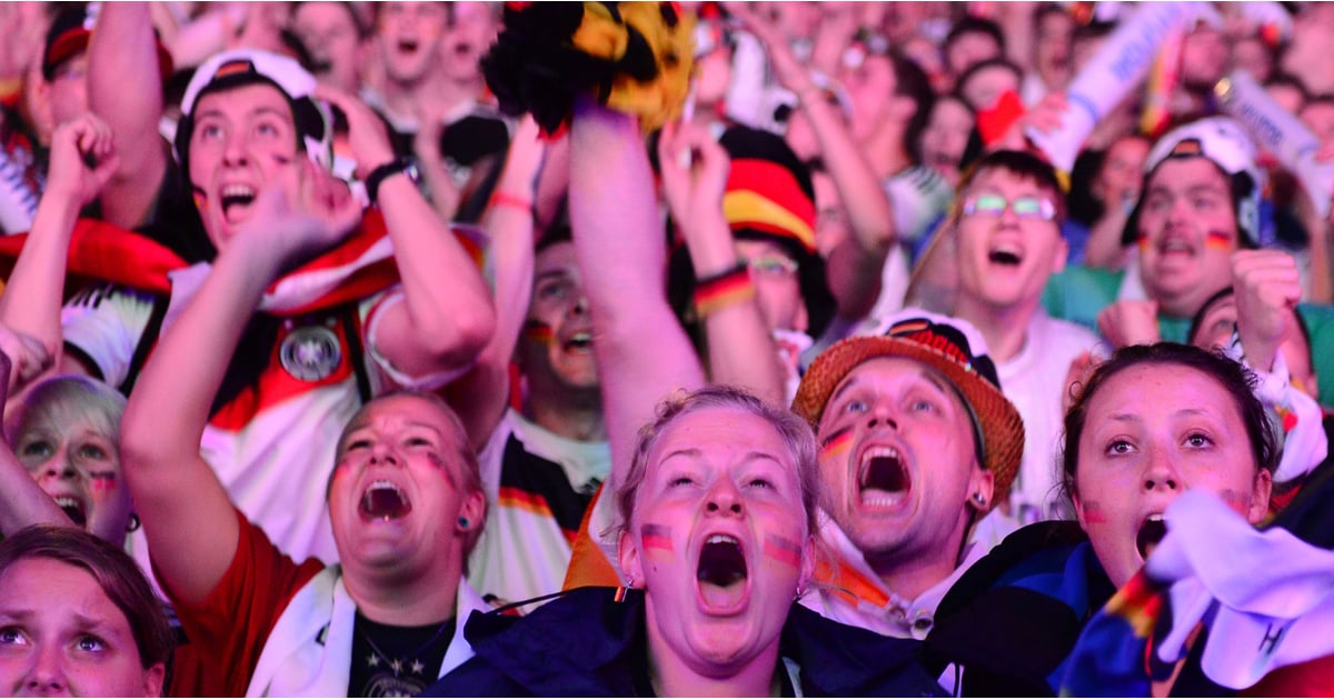 Germany Fans Watching the World Cup Game Against Brazil 2014 | POPSUGAR ...