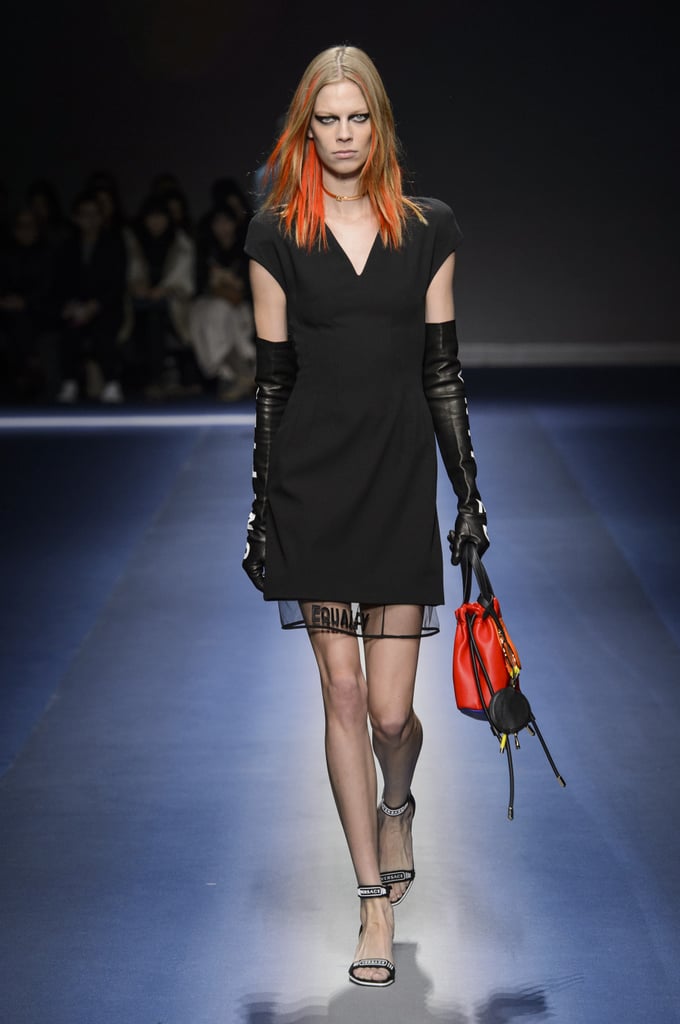 Versace Fall 2017 Runway | POPSUGAR Fashion