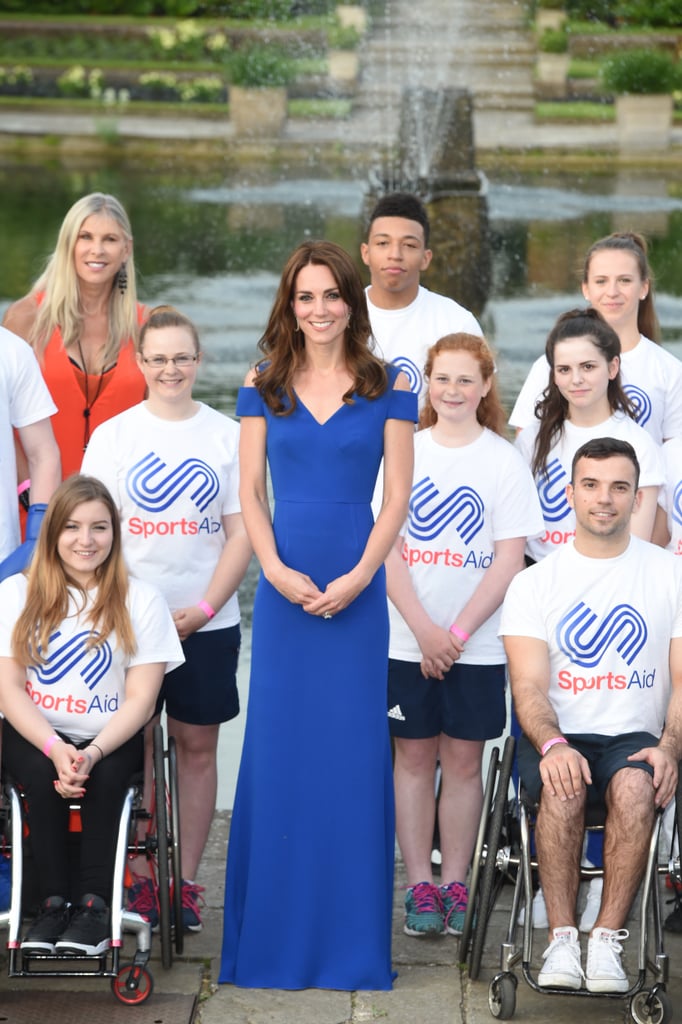 Kate Middleton Meets With SportsAid Athletes June 2016 | POPSUGAR Celebrity