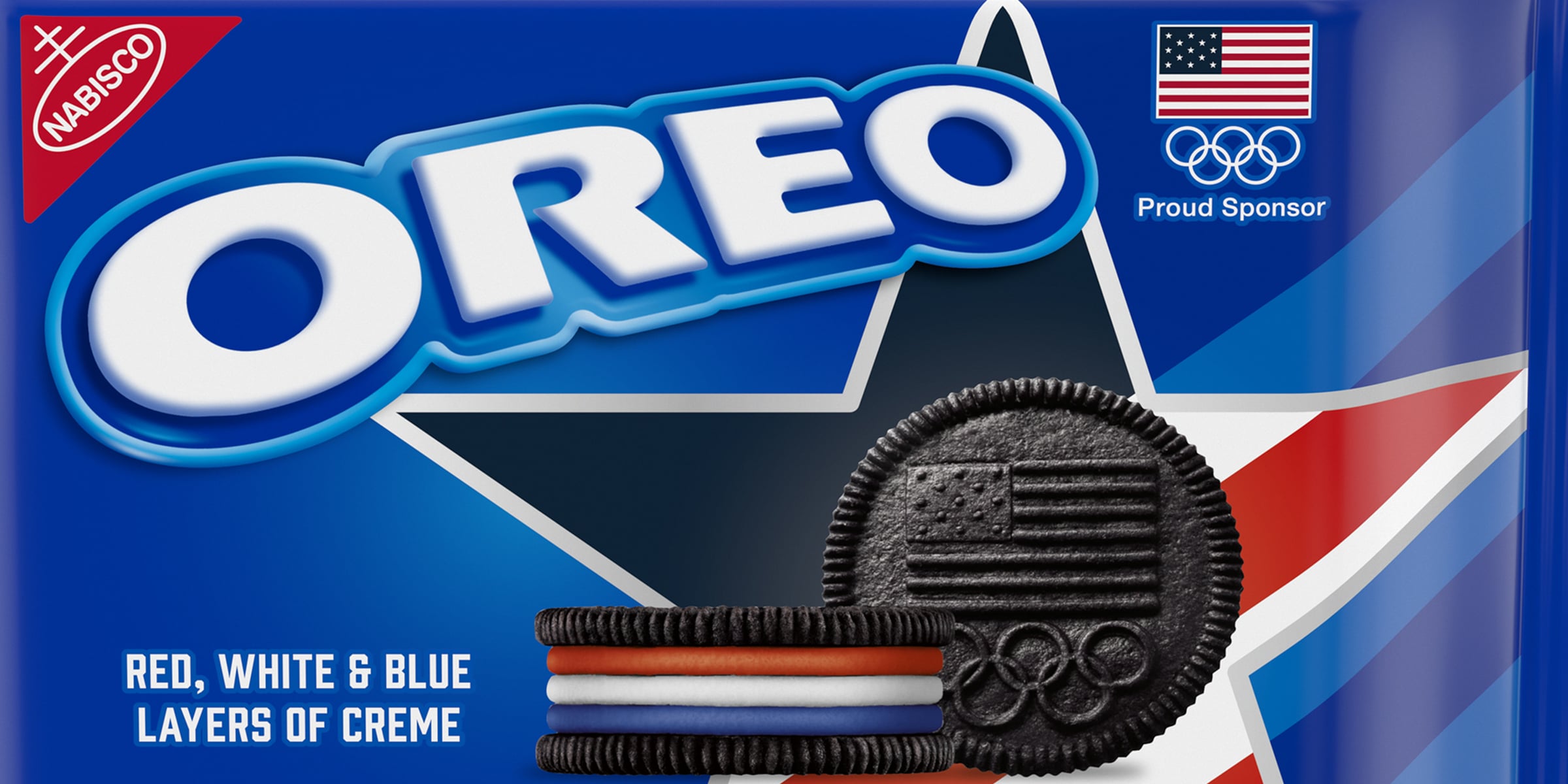 Oreo Has Team USA Cookies With Red, White, and Blue Cream | PS Food