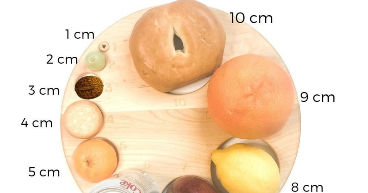 Nurse s Dilation Chart Using Food Items POPSUGAR Family