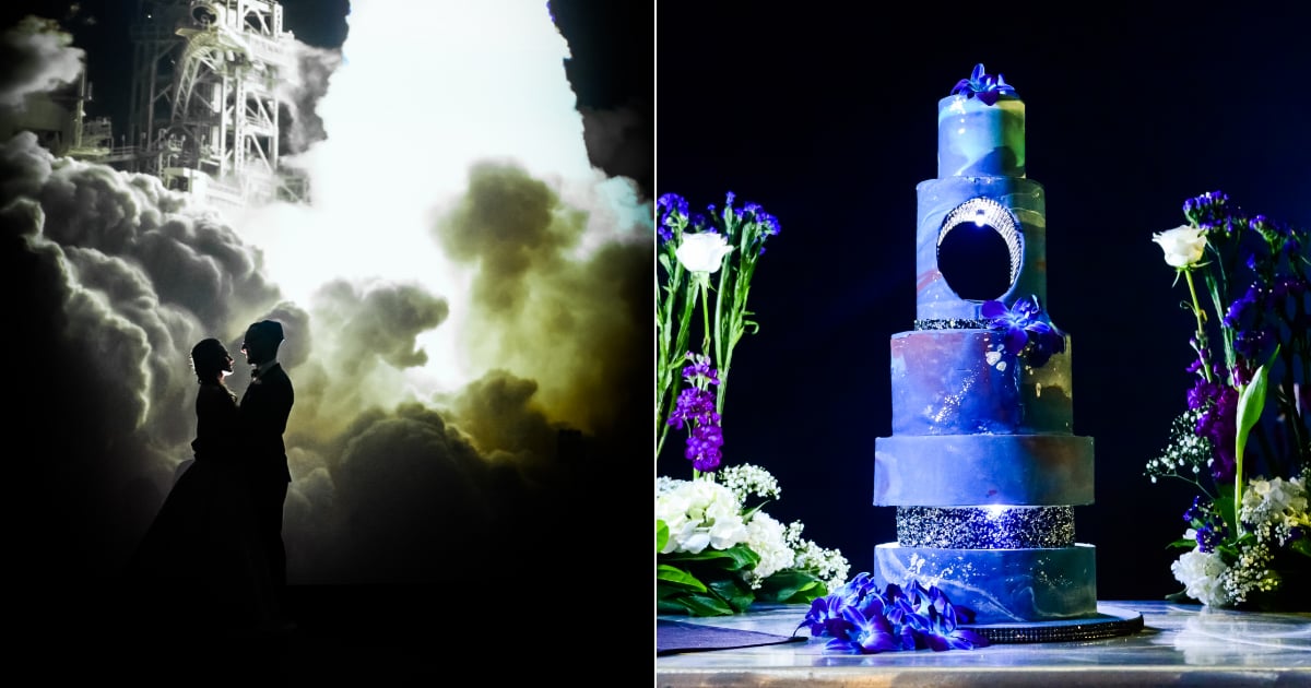 See Photos From This Couple's Kennedy Space Center Wedding | PS Love