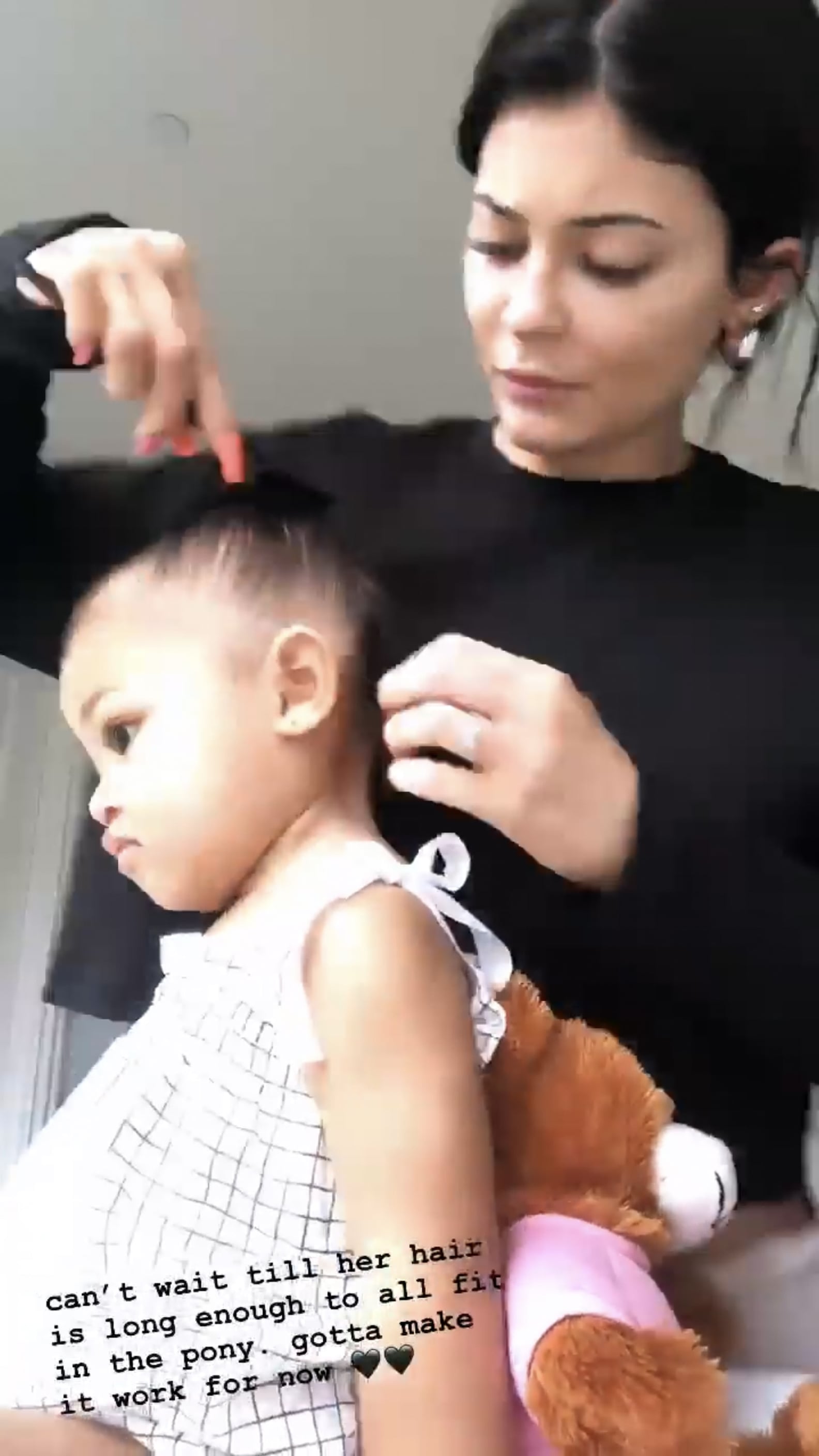 Kylie Jenner Does Stormi's Hair | PS Beauty