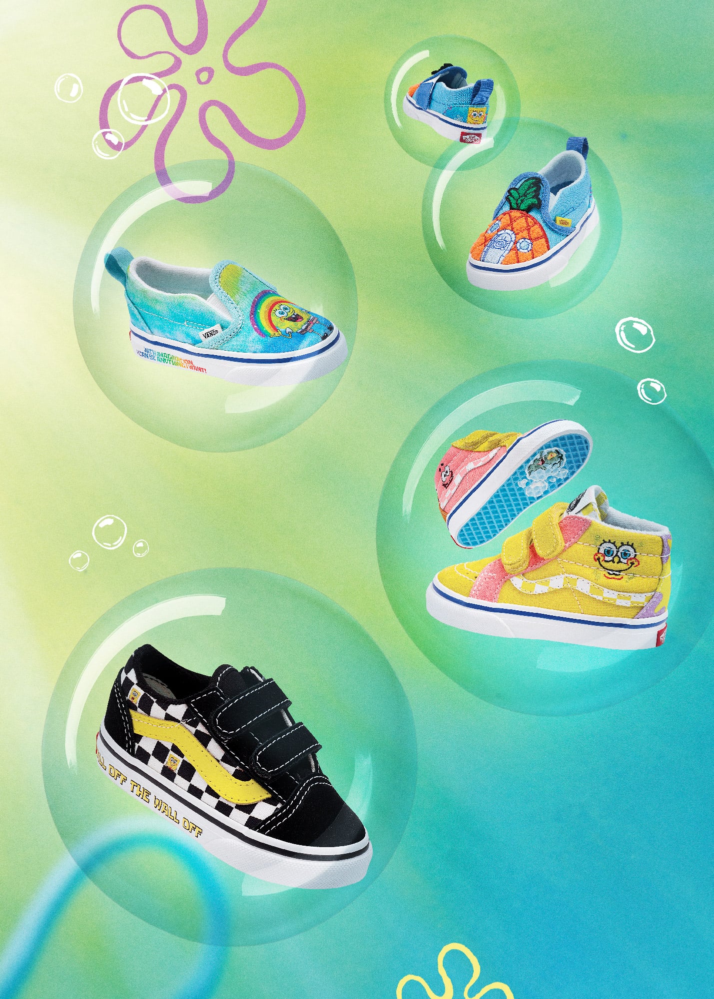 SpongeBob Vans Collection For Toddlers and Kids | PS Family