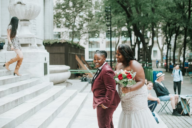 New York Public Library Elopement | POPSUGAR Love & Sex