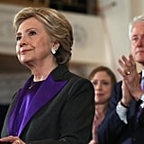 Hillary Clinton's Purple Blazer at Concession Speech 2016 | POPSUGAR ...