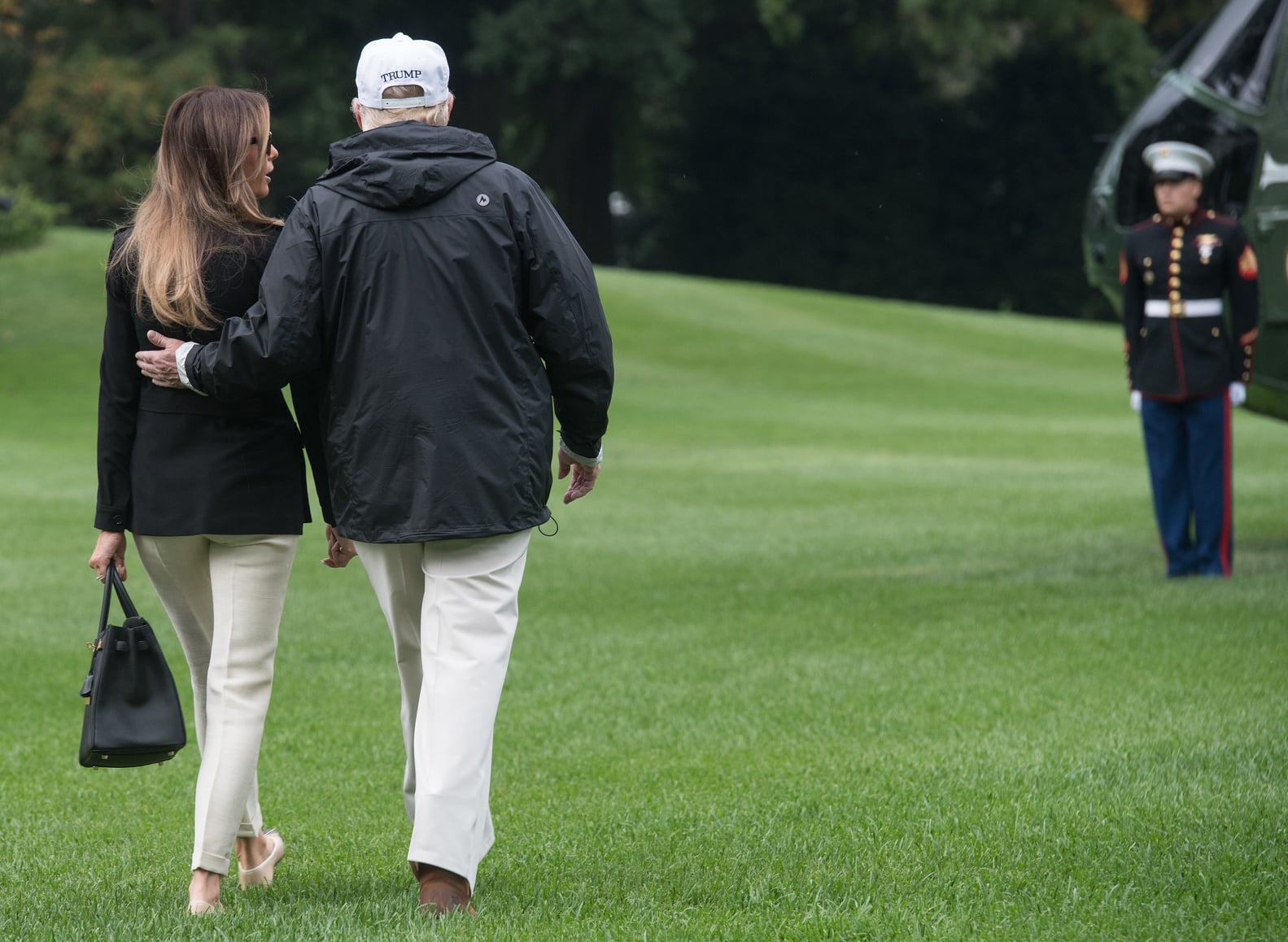 Melania Trump Wearing Chanel Flats | PS Fashion