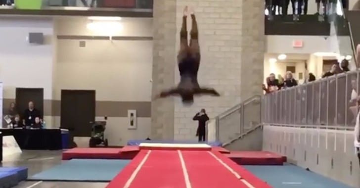 Angel Rice Tumbling Routine 2017 Canada Cup | POPSUGAR Fitness