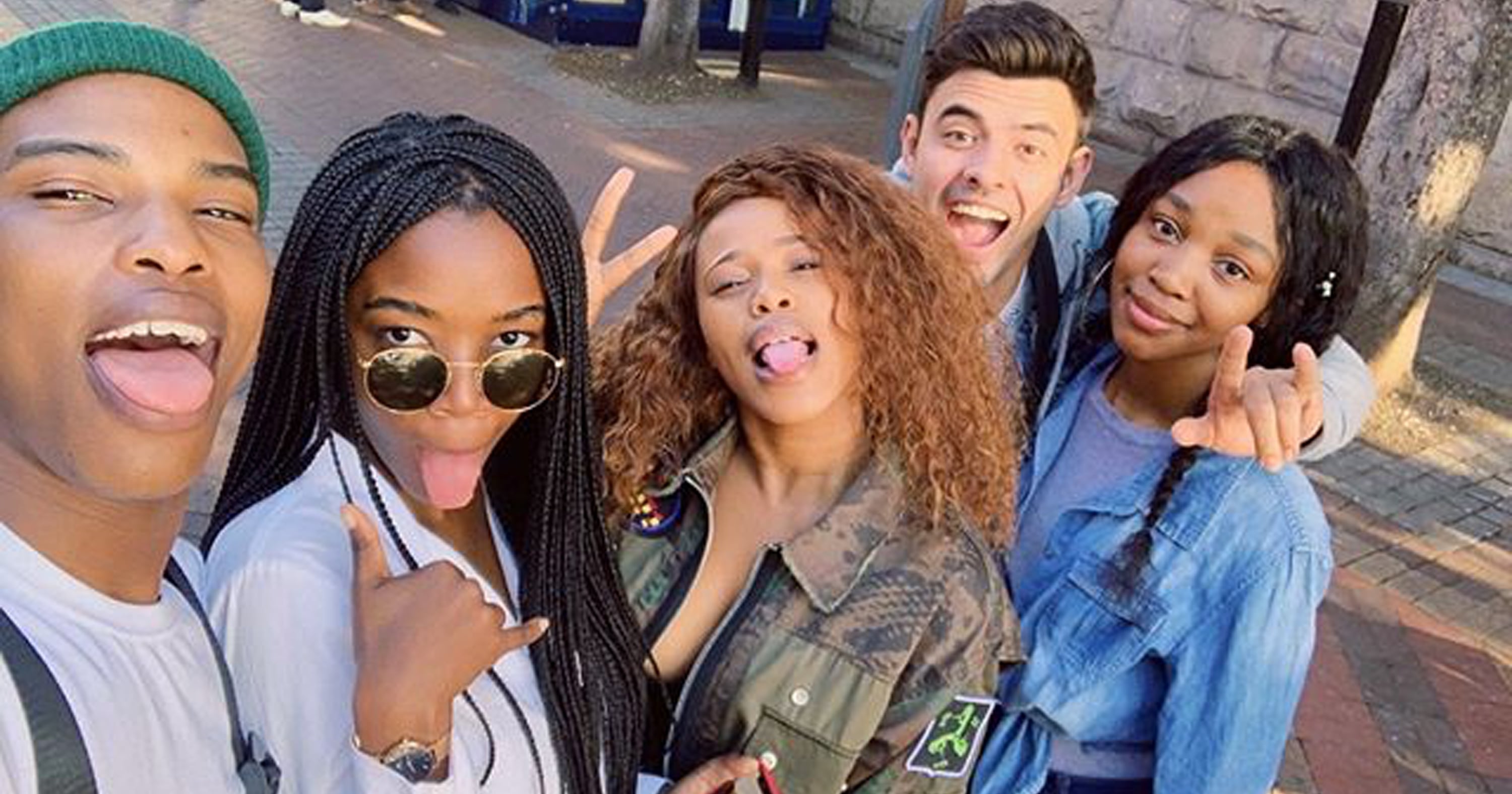 Pictures of the Blood and Water Cast Hanging Out Together | PS UK Celebrity