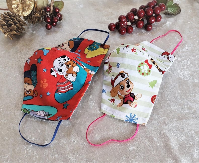 Holiday Cloth Face Masks For Kids | PS Family
