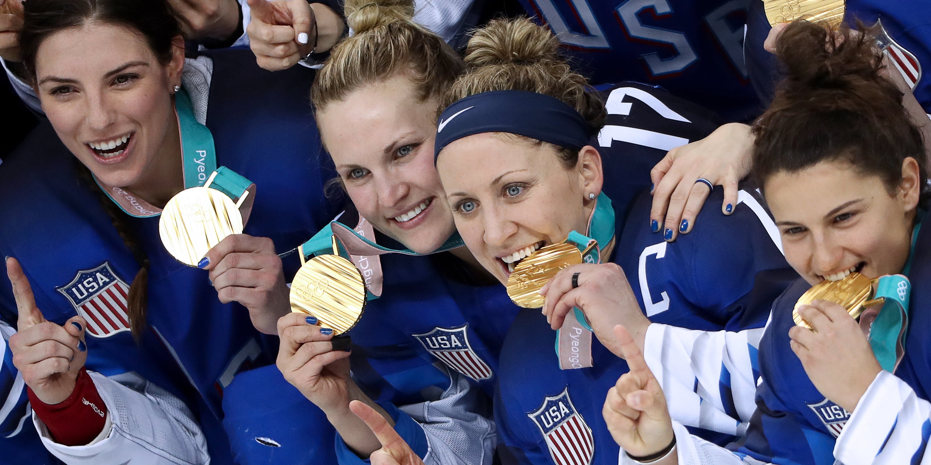 Why Do Olympians Bite Their Medals? | POPSUGAR Fitness