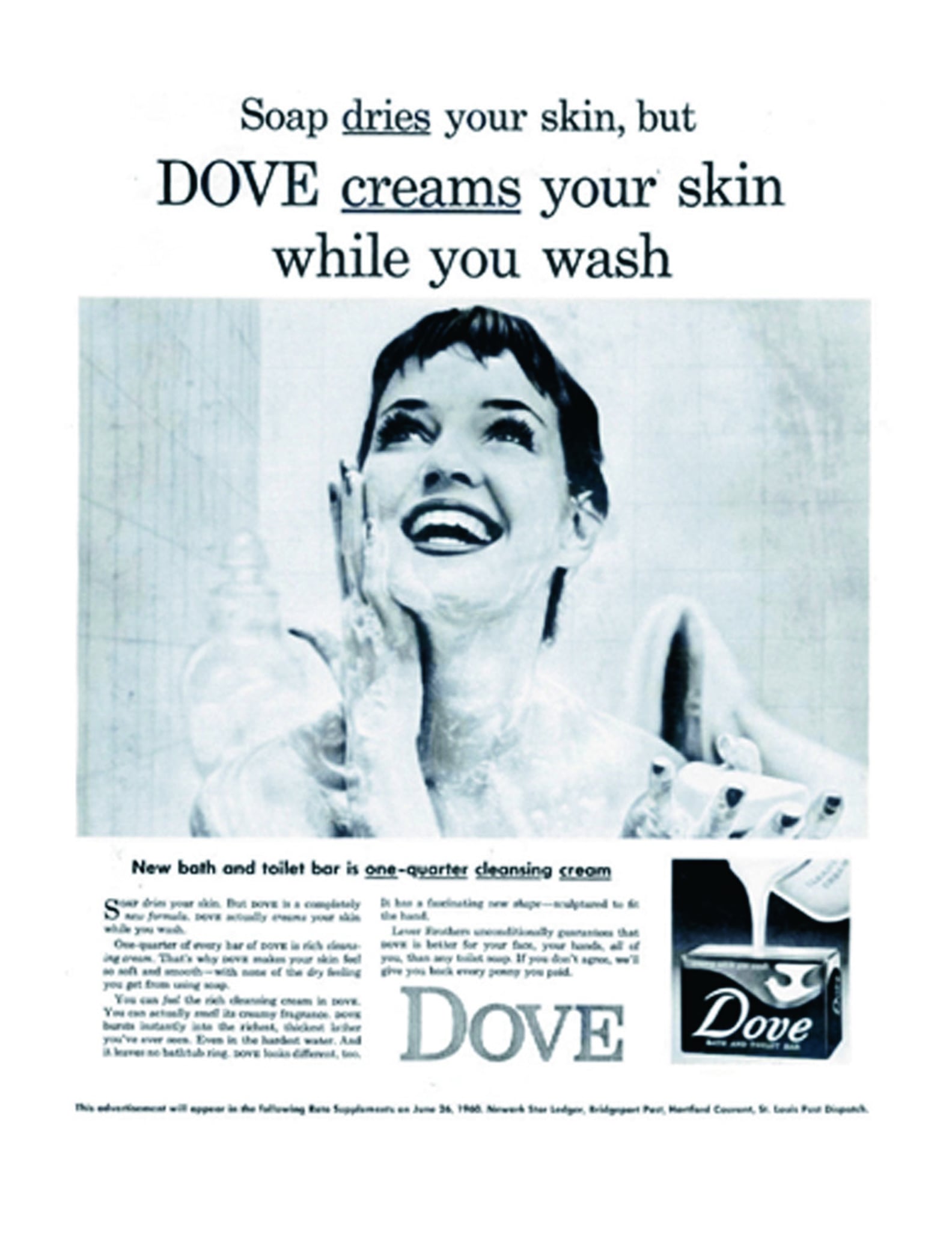 Vintage Dove Ads | PS Beauty