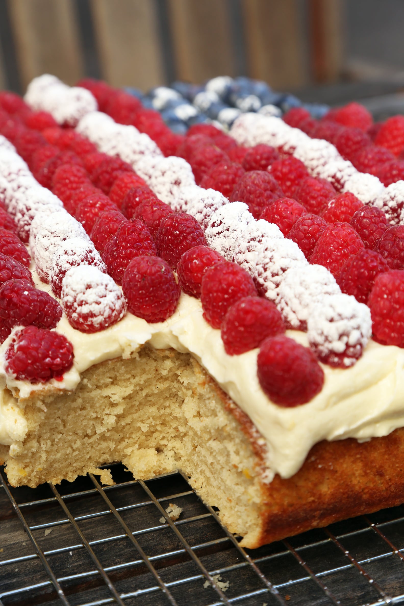 Easy Flag Cake Recipe | PS Food