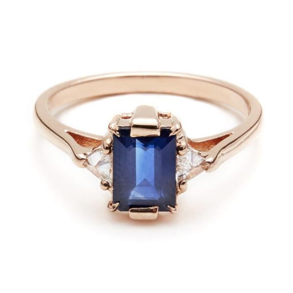 Anna Sheffield Rose Gold Engagement Rings | POPSUGAR Fashion