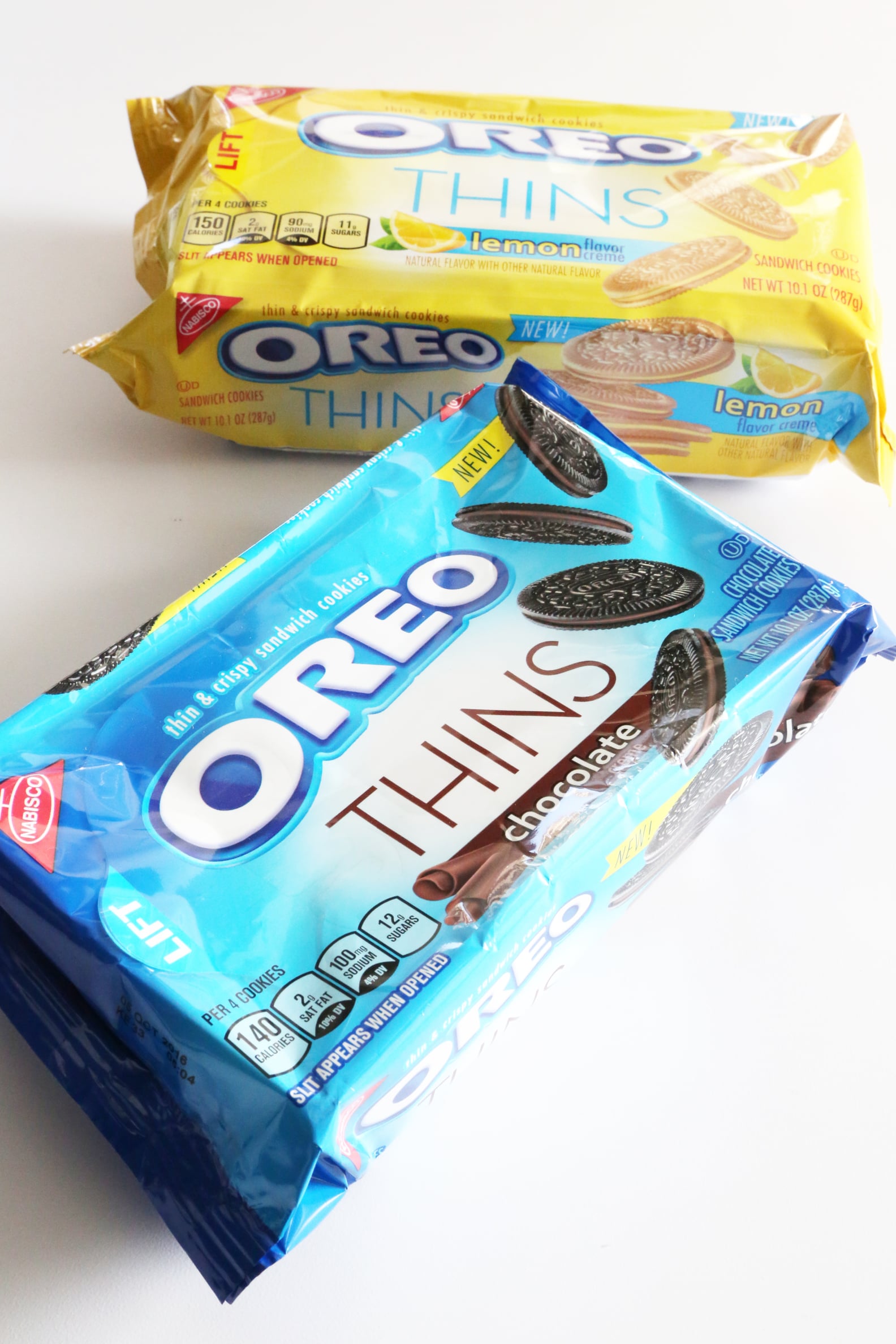 Oreo Thins Chocolate and Lemon Review | PS Food