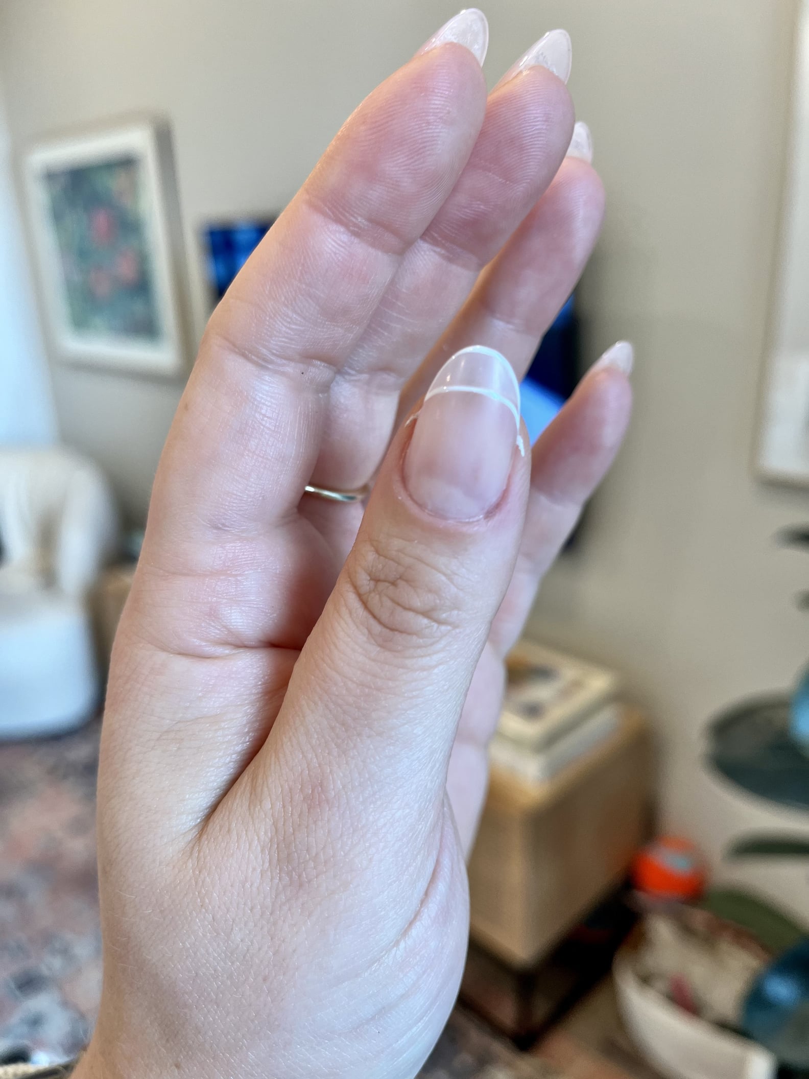 I Tried The Invisible French Manicure Trend See Photos Ps Beauty