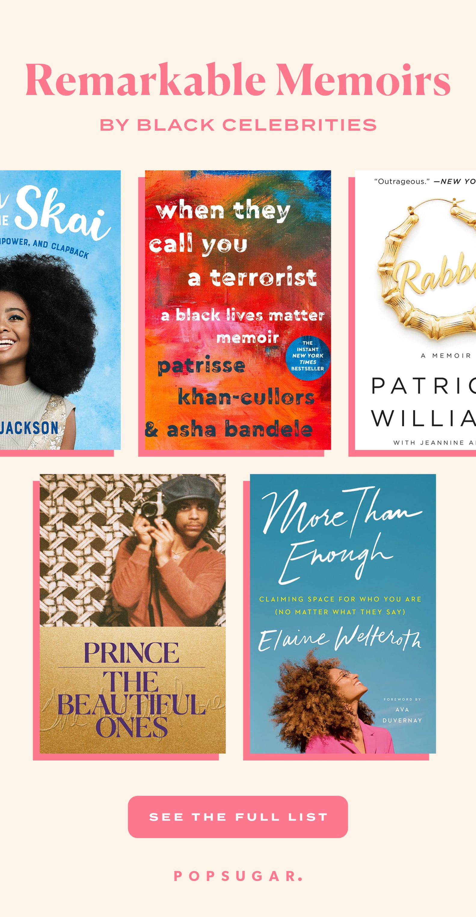 Best Black Celebrity Memoirs | PS Celebrity