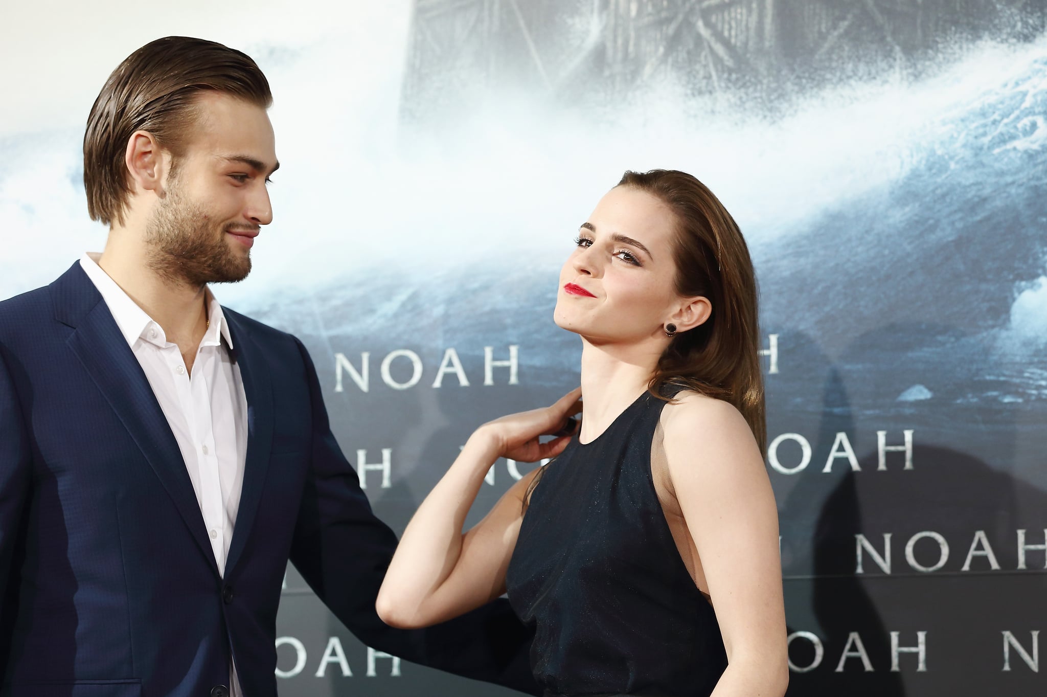 Emma Watson And Douglas Booth Kiss