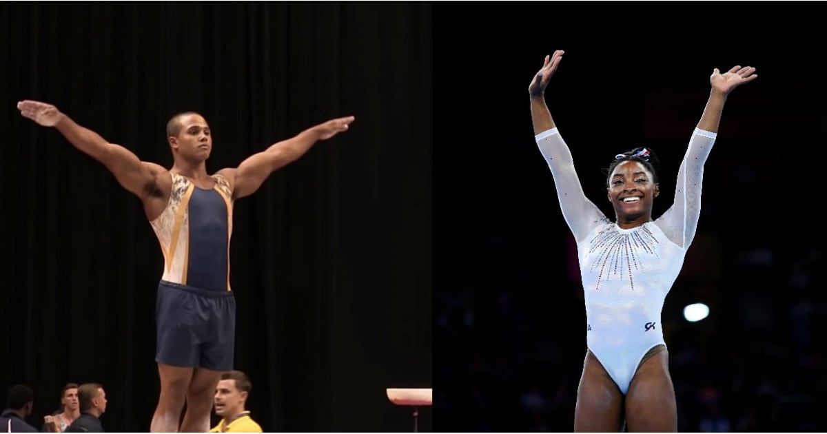 Simone Biles's Boyfriend, Stacey Ervin Jr., Is a Gymnast Too | POPSUGAR ...