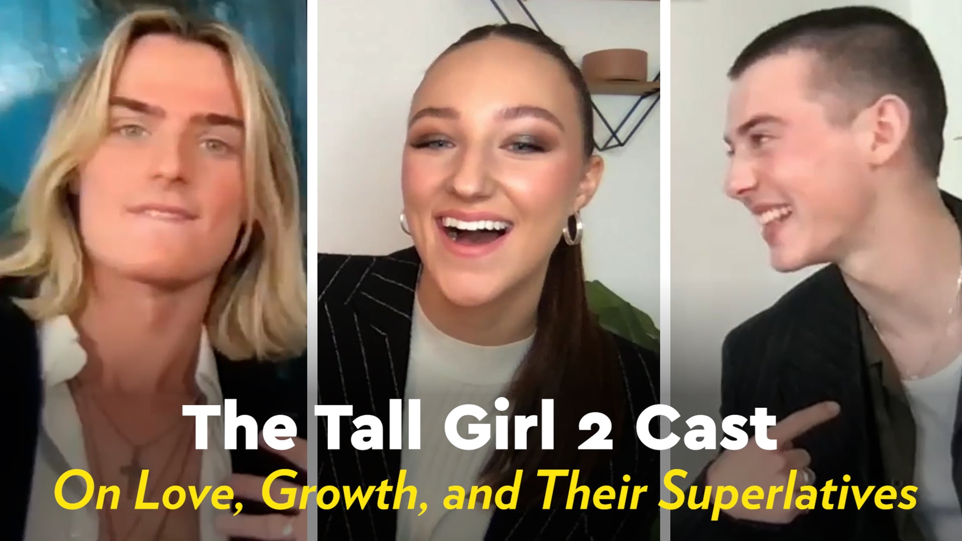 Tall Girl 2 Funny Cast Interview | Video | POPSUGAR Celebrity