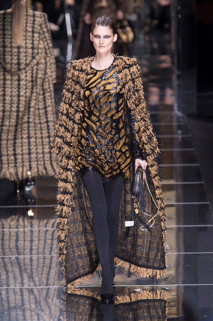Balmain Fall 2017 Collection | POPSUGAR Fashion