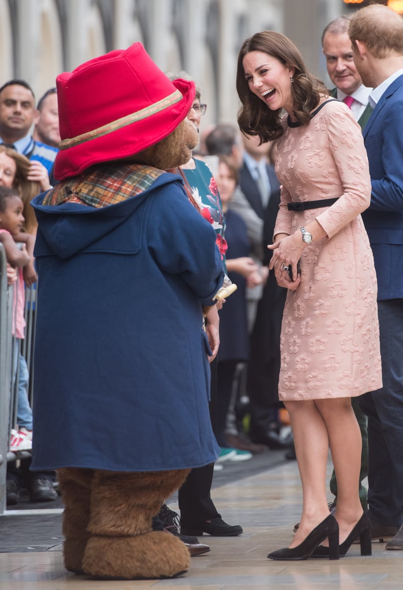 Kate Middleton Pink Orla Kiely Dress | PS Fashion