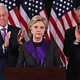 Hillary Clinton's Purple Blazer at Concession Speech 2016 | POPSUGAR ...
