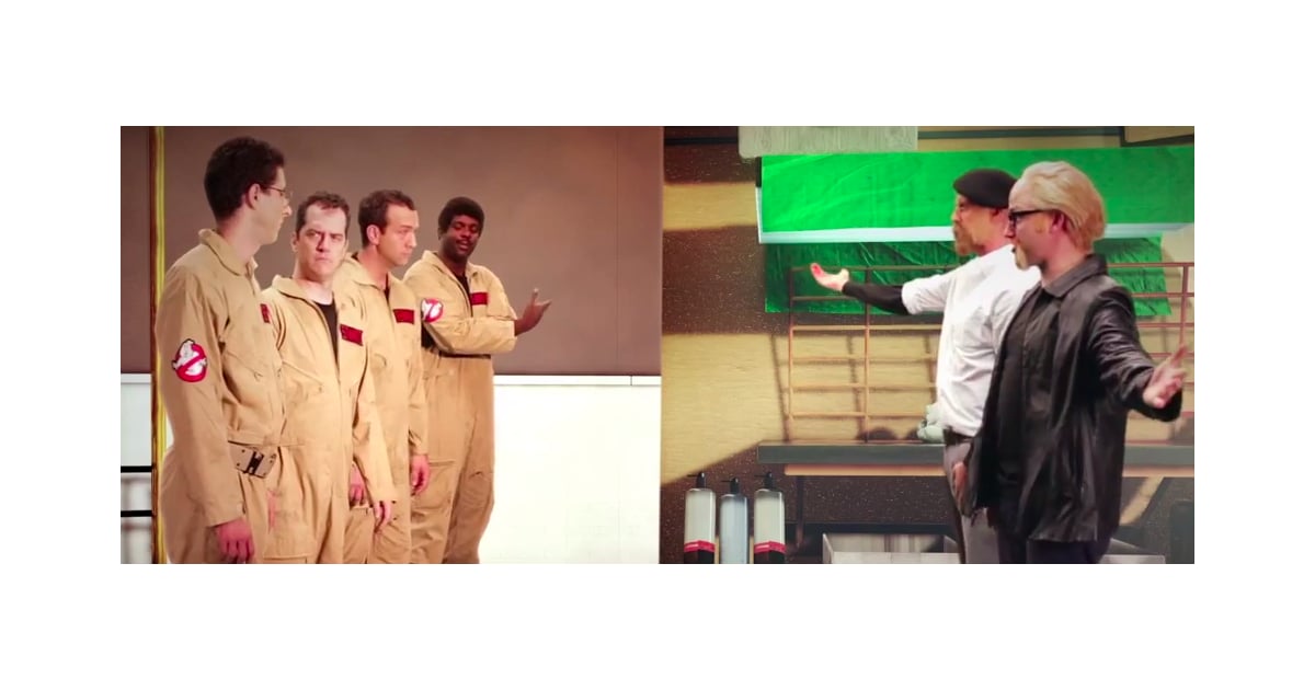 Ghostbusters vs MythBusters Epic Battle | Video | POPSUGAR Tech