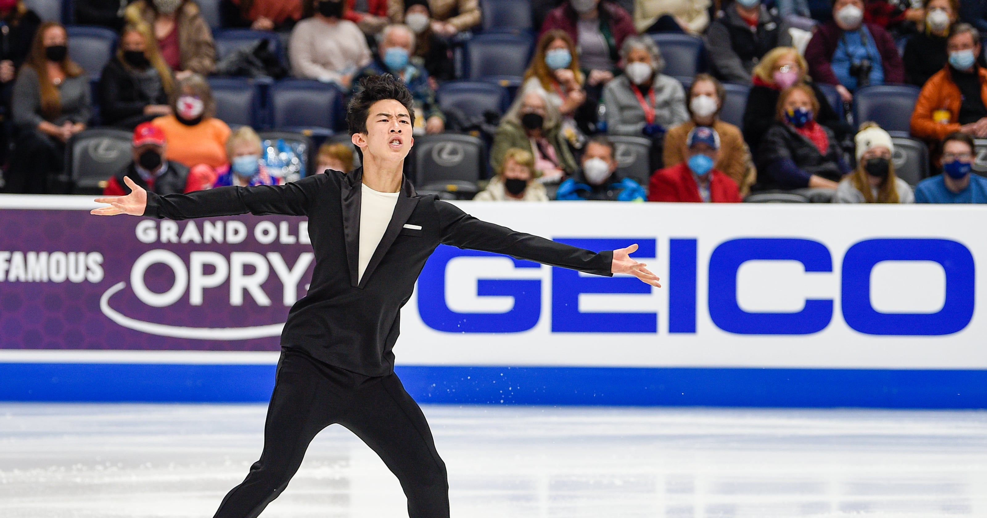 Watch Nathan Chen's Short Program at 2022 US Championships | PS Fitness
